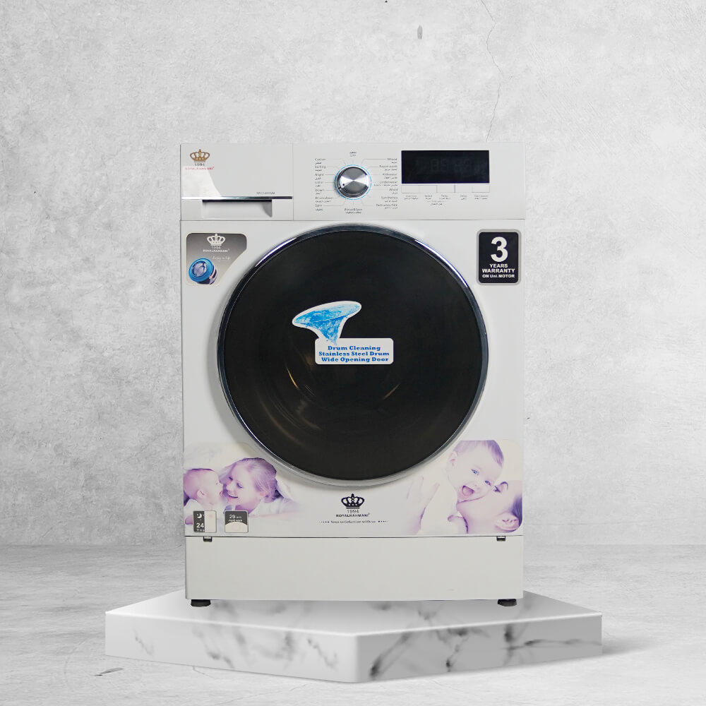 Automatic washing machine 8 kg - Royal Rahmani