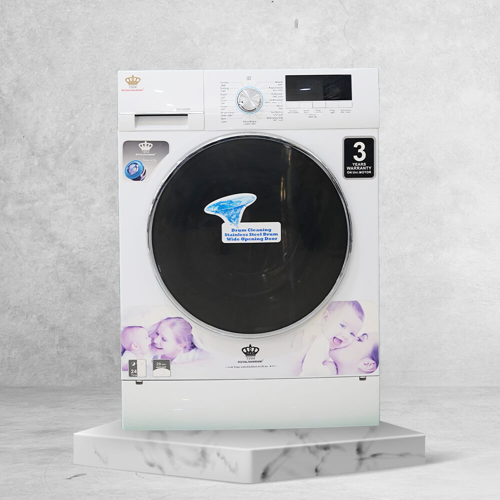 Automatic washing machine 9 kg - Royal Rahmani