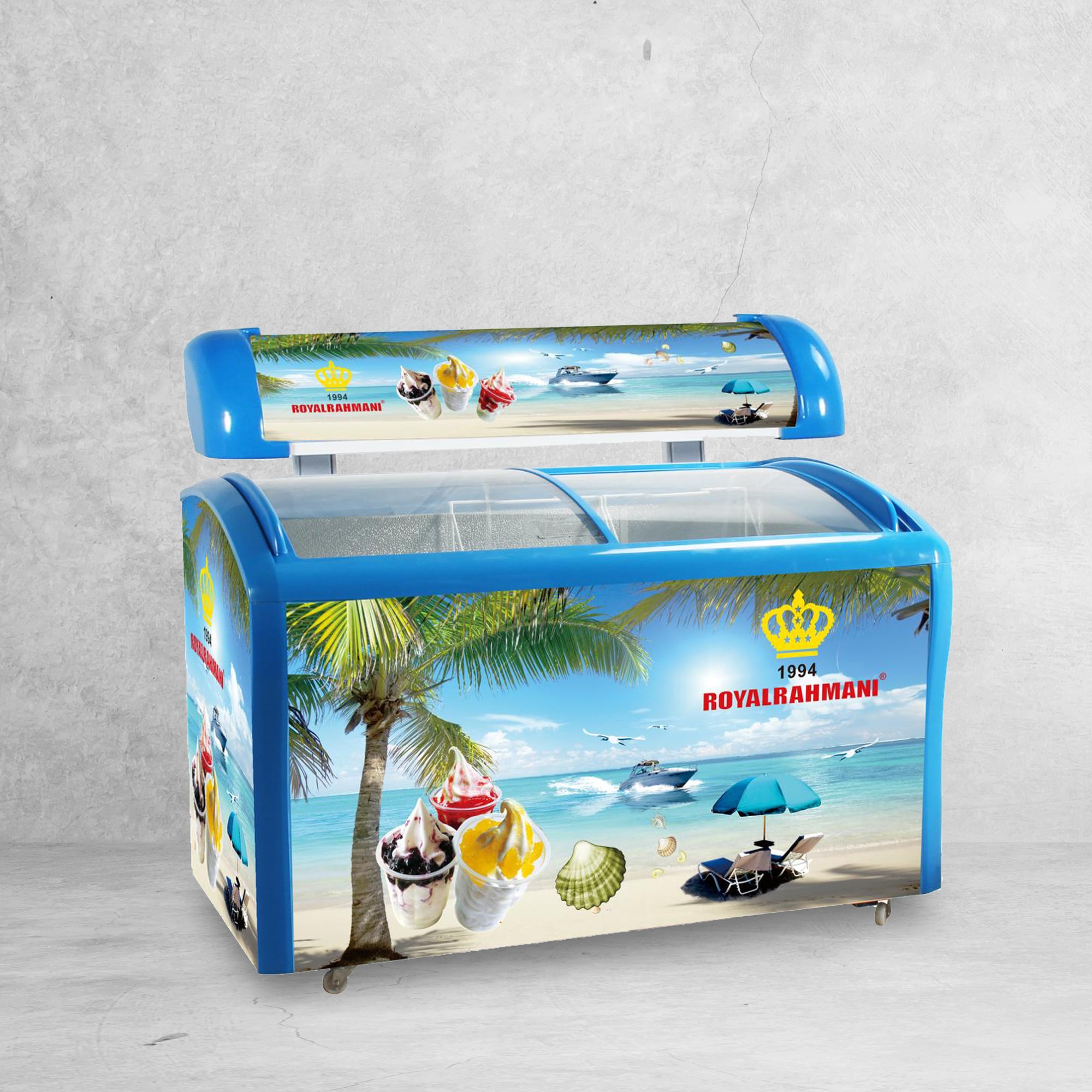 Horizontal Display Fridge 4600 - Royal Rahmani