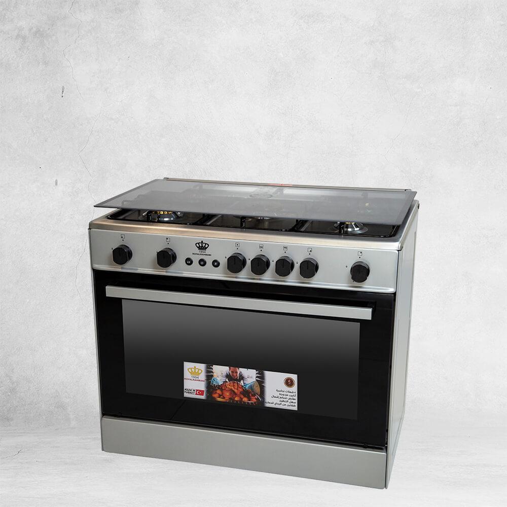 Gas cooker 60*90/colour silver - Royal Rahmani